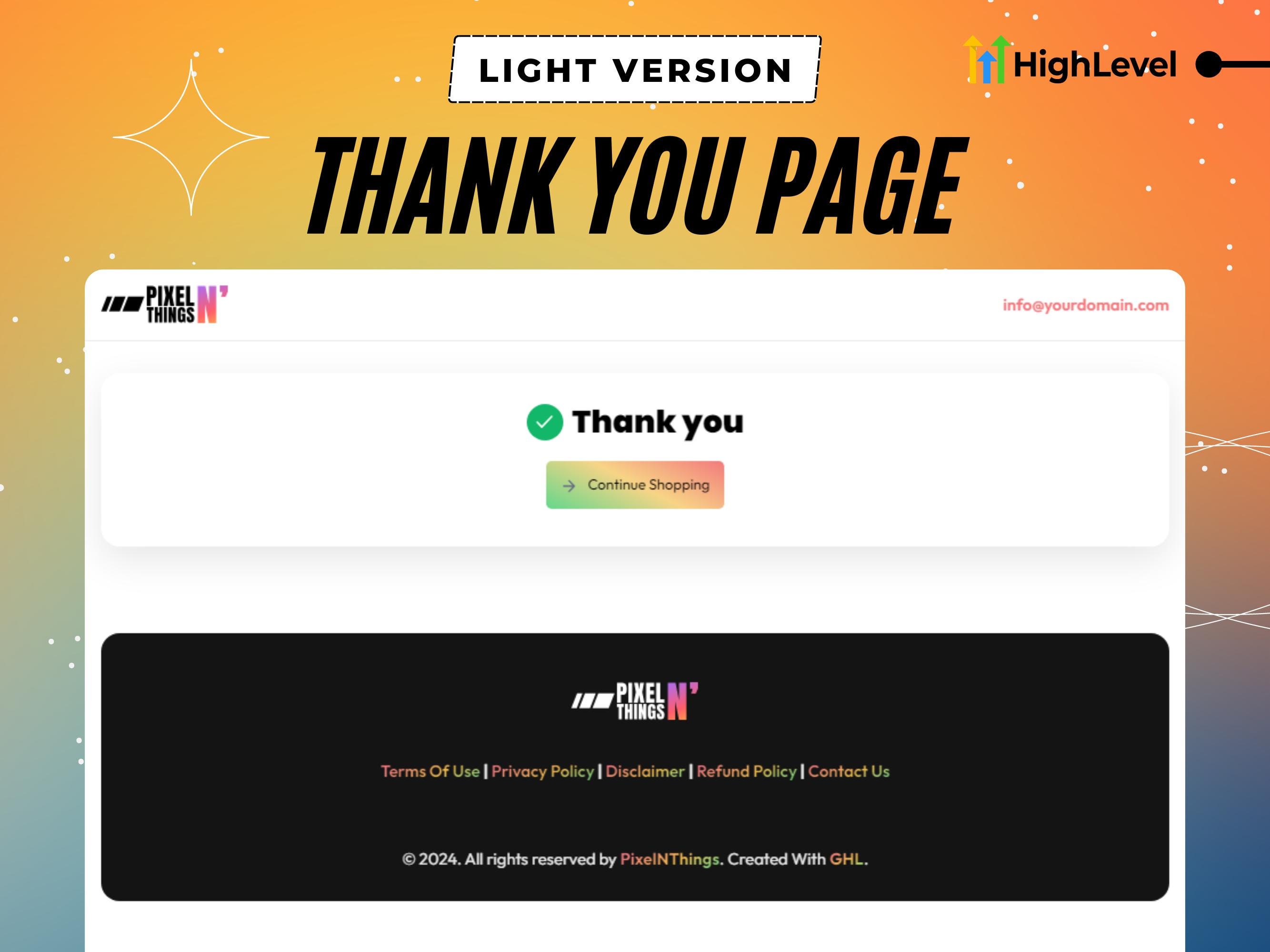 Gohighlevel E-commerce Website Template: DFY Digital Product Store (11 ...