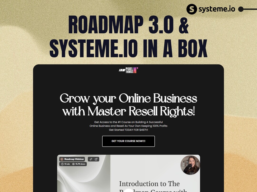 The Roadmap 3.0 Course Road to Riches Digital Marketing Course, Learn ...