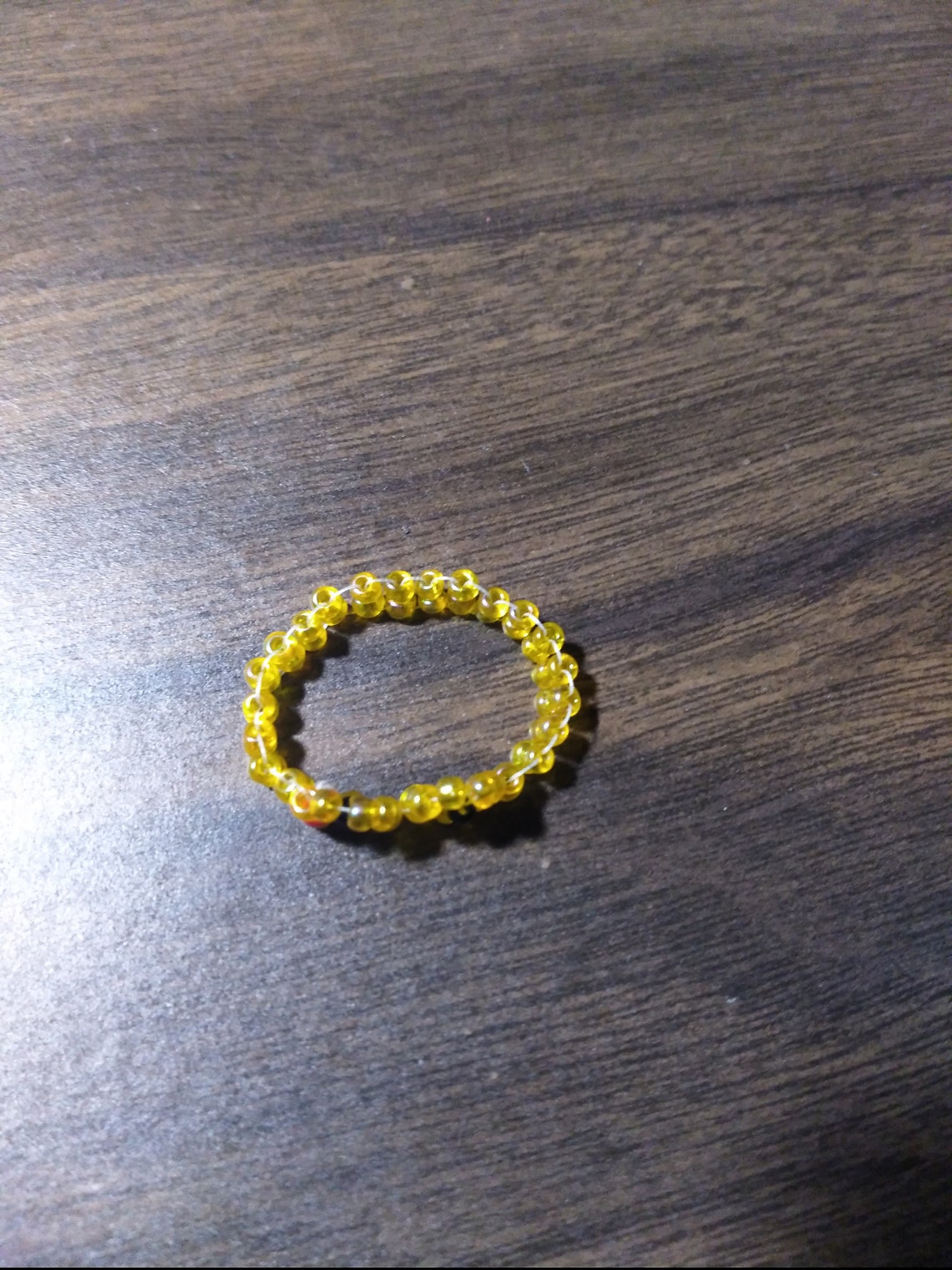 Beaded Frog Ring - Etsy
