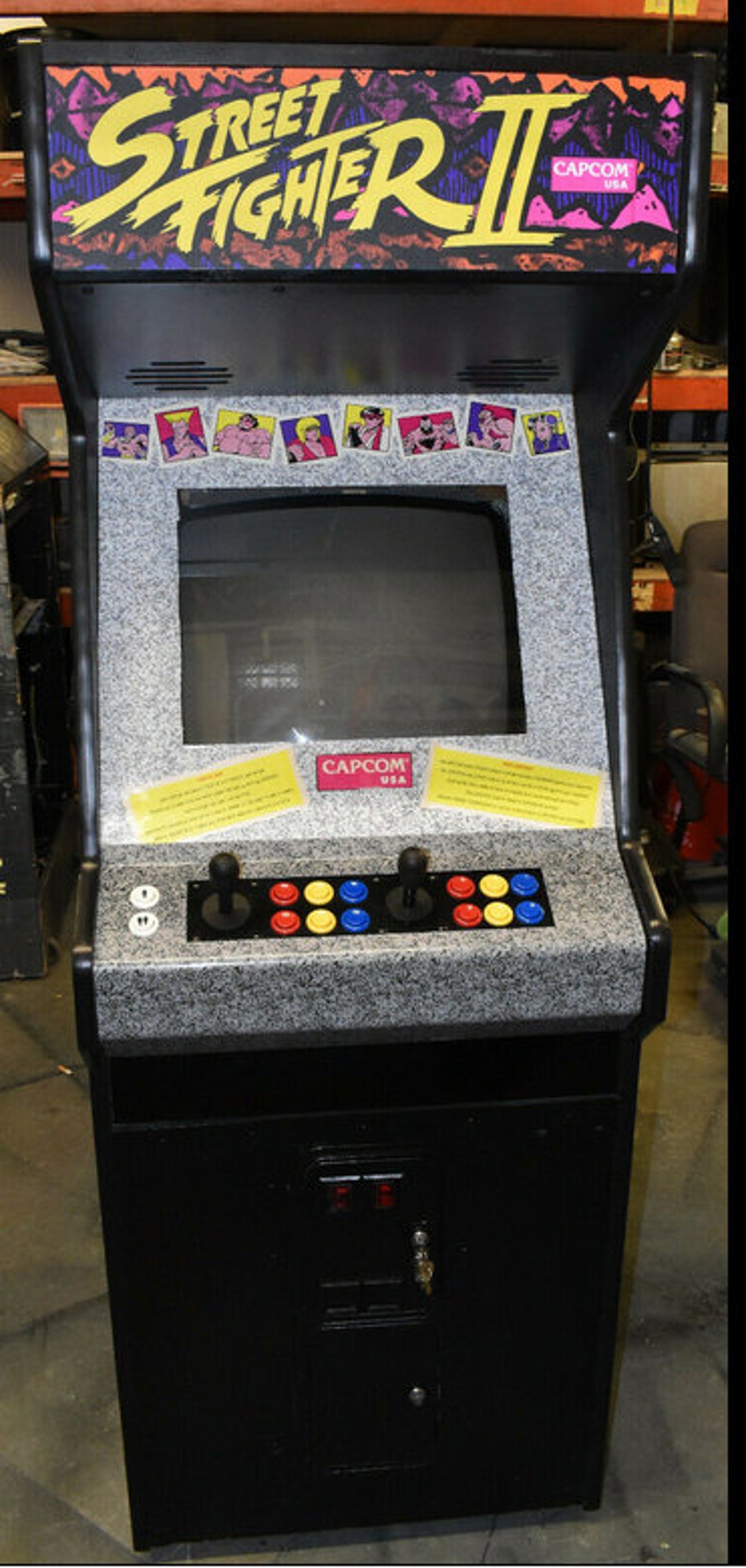 Street Fighter Ii Arcade Machine by Capcom excellent | Etsy