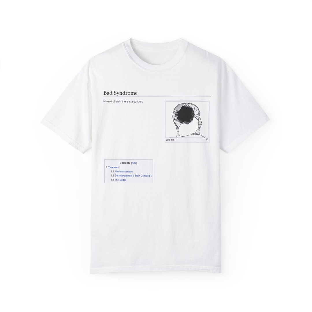 Bad Syndrome Shirt - Etsy