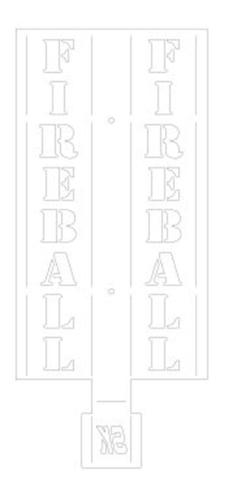 Fireball Shot Holder. !!! File Only!!! - Etsy