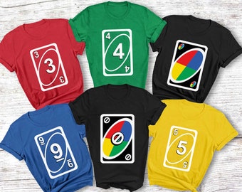 Uno Game Shirt - Etsy