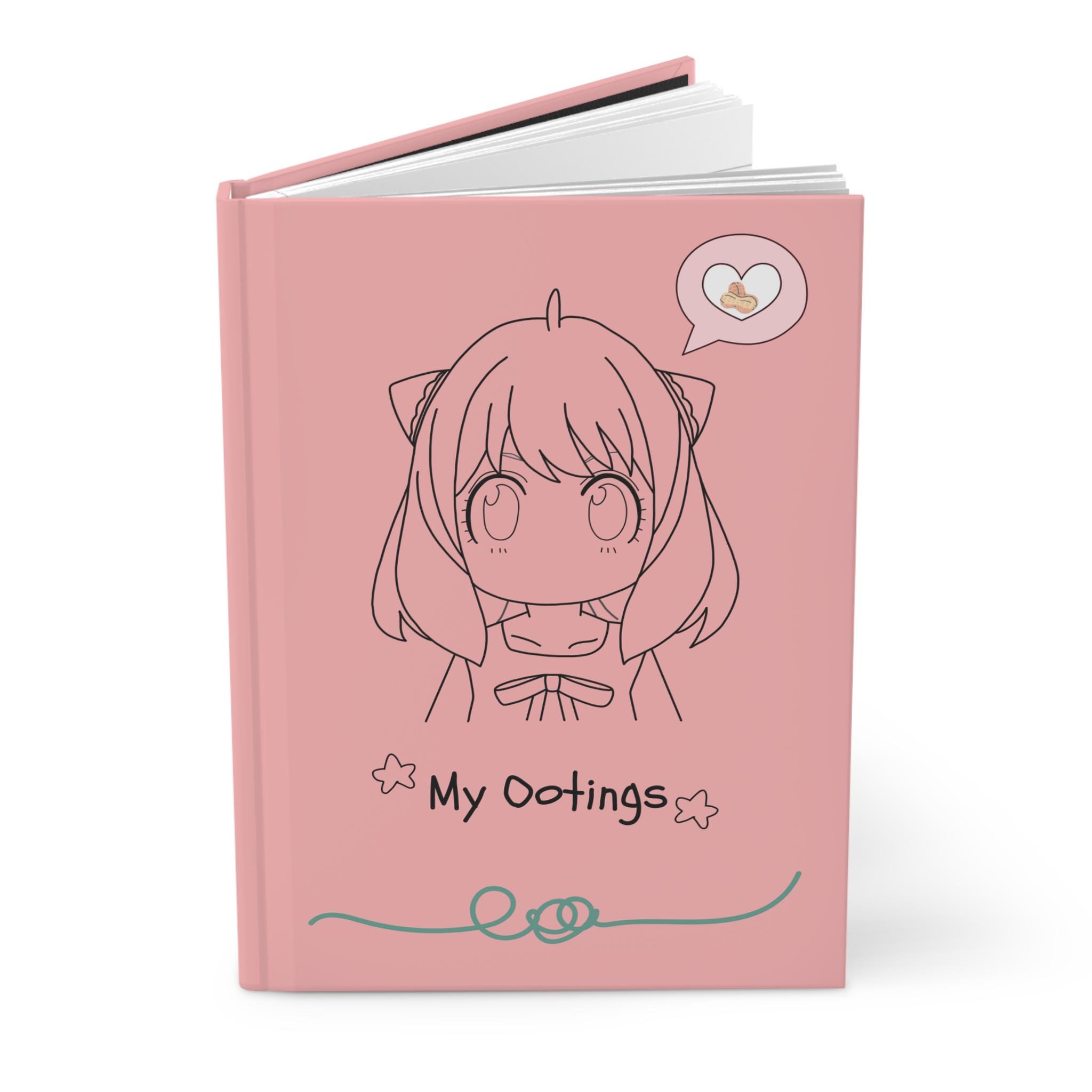 Spy Family Inspired Notebook, Anya Forger Character Journal, Anime Book ...