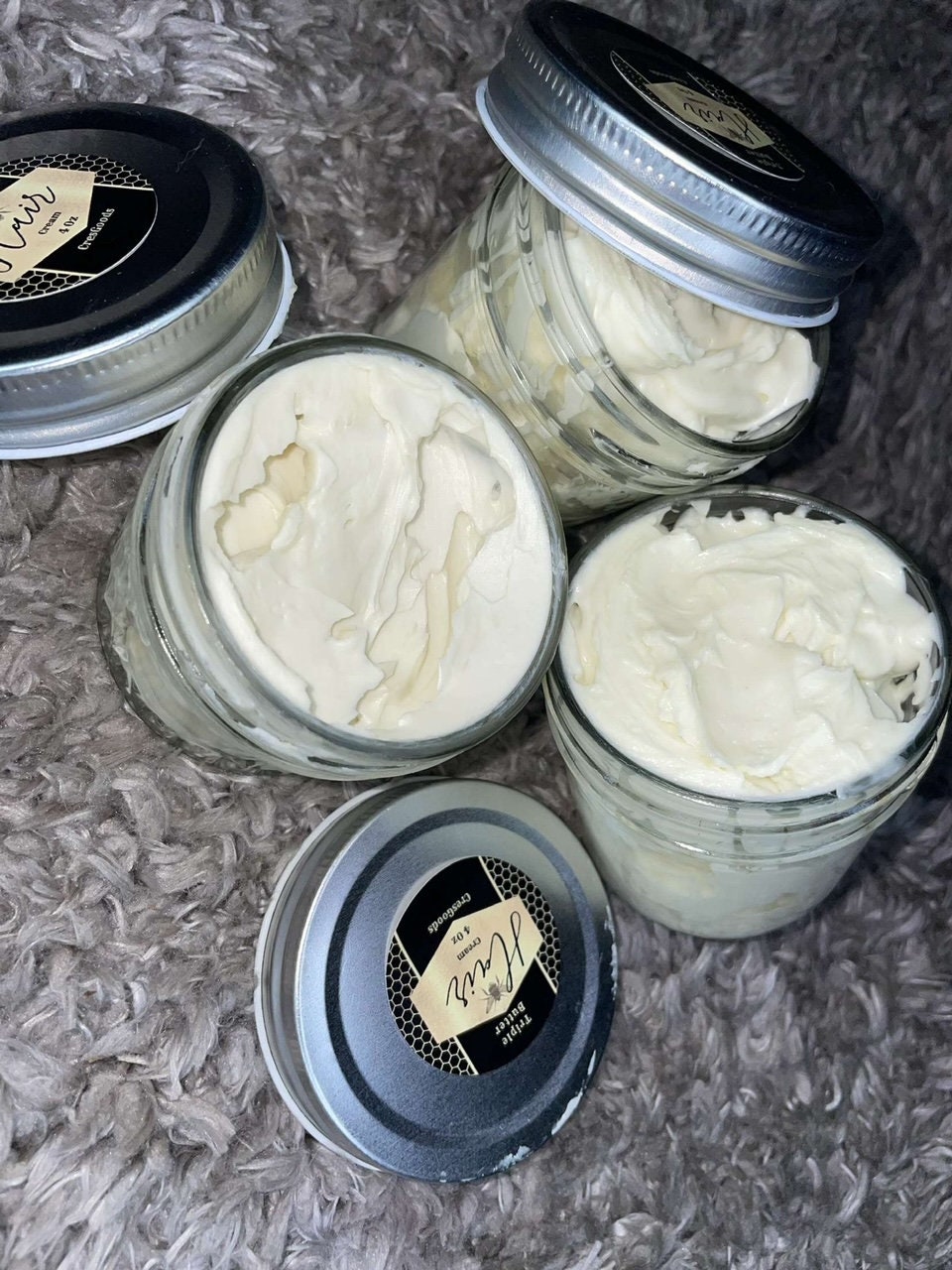 Triple Butter Hair Cream - Etsy