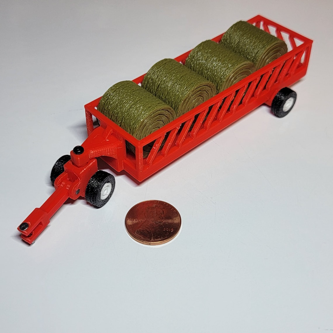 1/64 20ft. Hay Feeder Wagon Farm Diorama 3d Printed - Etsy