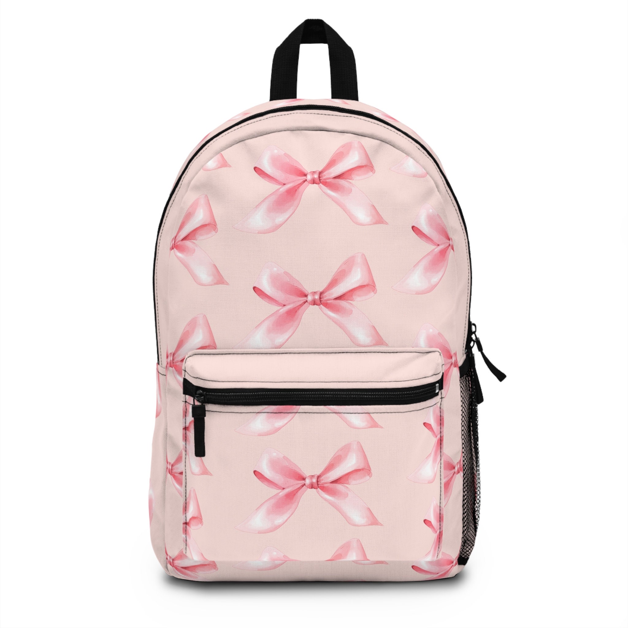 Pretty Pink Bow Croquette Backpack - Etsy