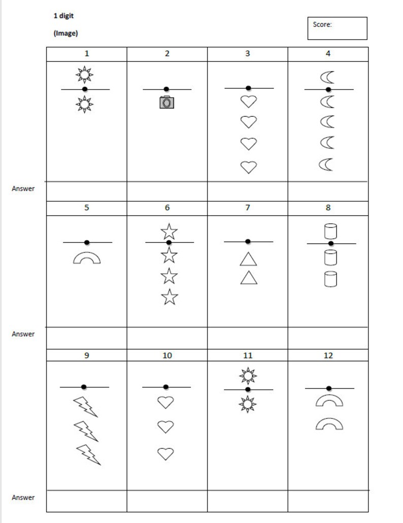 Abacus Beads, Mental Imaging Worksheet, Mental Visualization, Mental ...
