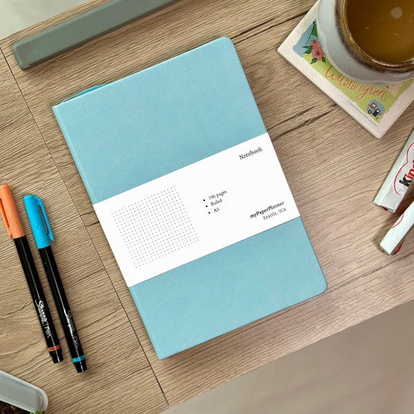 Dot Grid Notebook - Etsy