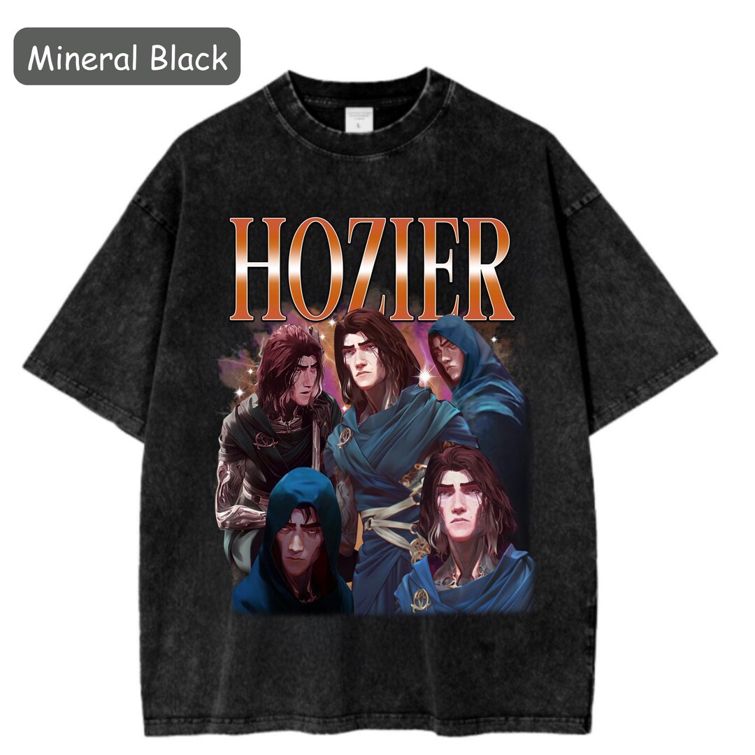 Viktor hozier Unisex Graphic Vintage-style Wash Shirt, Limited Viktor ...