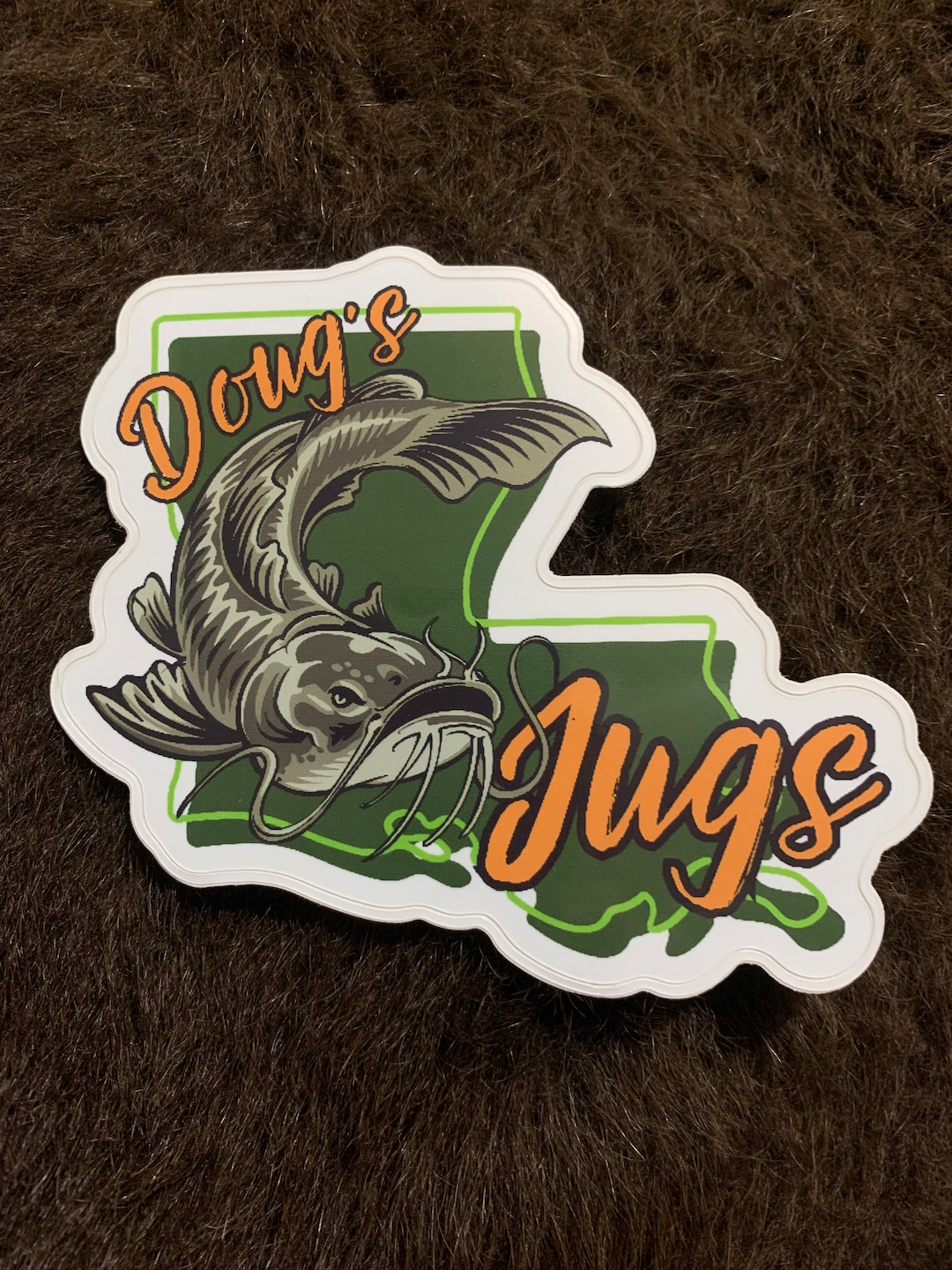 Doug’s Jugs Decal Sticker 4”x4” | Boat Sticker | Boat Decal | Tackle ...