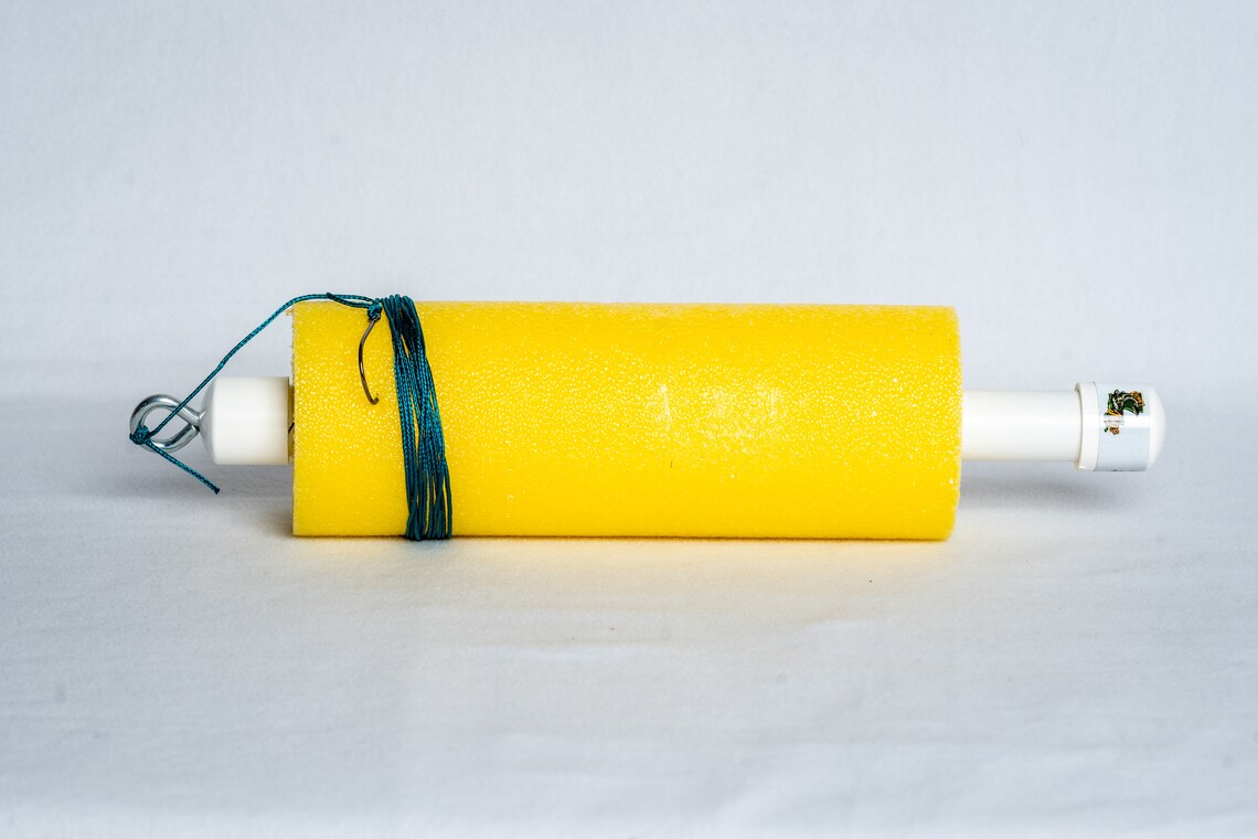 JUMBO Fishing Noodles Set of 5 Yellow 10ft Line/circle Hook | Fishing ...