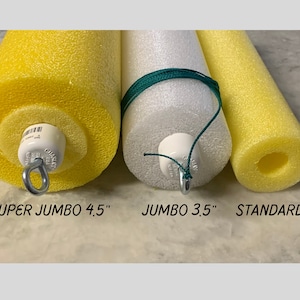 JUMBO Fishing Noodles Set of 5 GREEN 10ft Line/circle Hook | Fishing ...