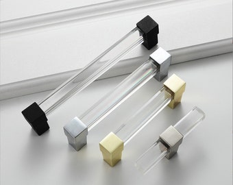 Acrylic Cabinet Hardware - Etsy