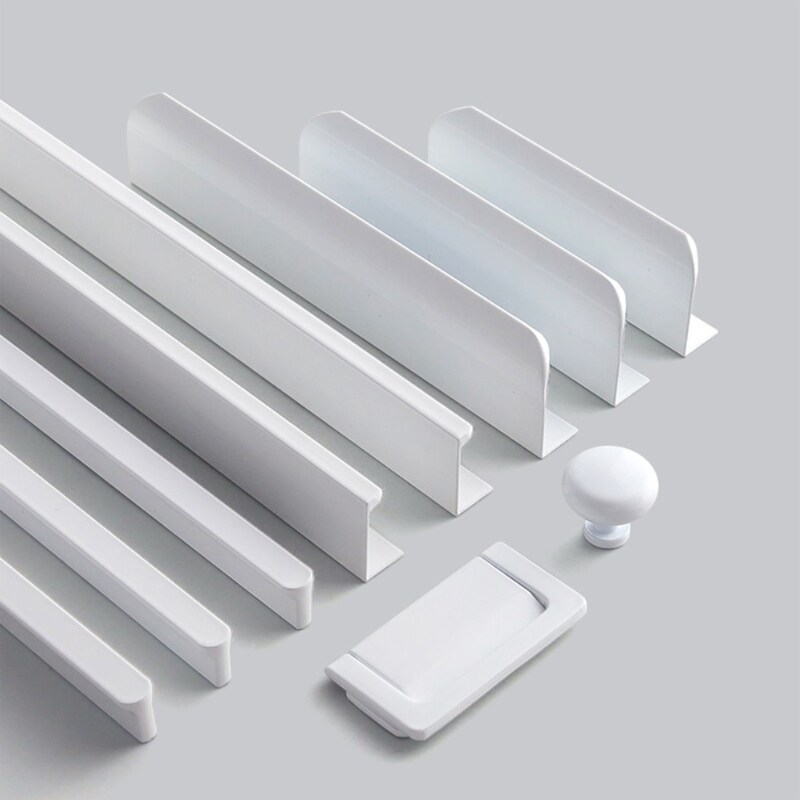 White Drawer Pulls - Etsy