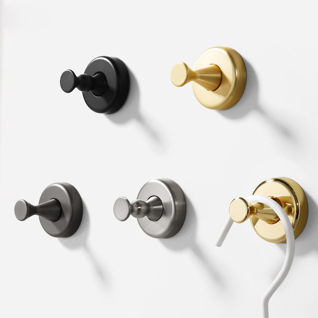 Simple Modern Clothes Hooks Single Gold Concealed Screw Porch Wall ...