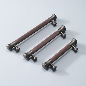 22.3" 37.8" Light Luxury Knurling Cabinet Door Pulls Extra Long ...