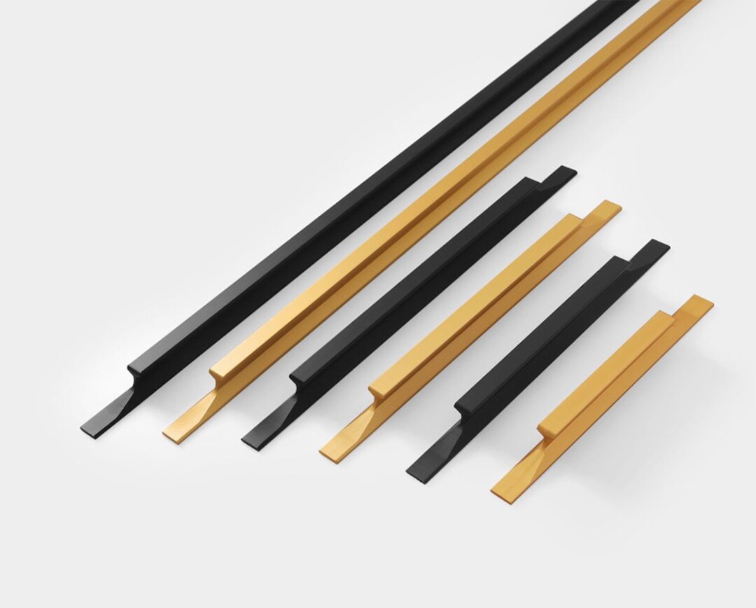 23.6" 31.5" Extra Long Modern Aluminium Hide Cabinet Pulls Handles ...