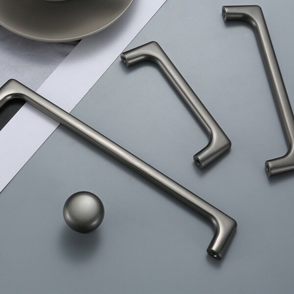 Gunmetal Drawer Pull - Etsy