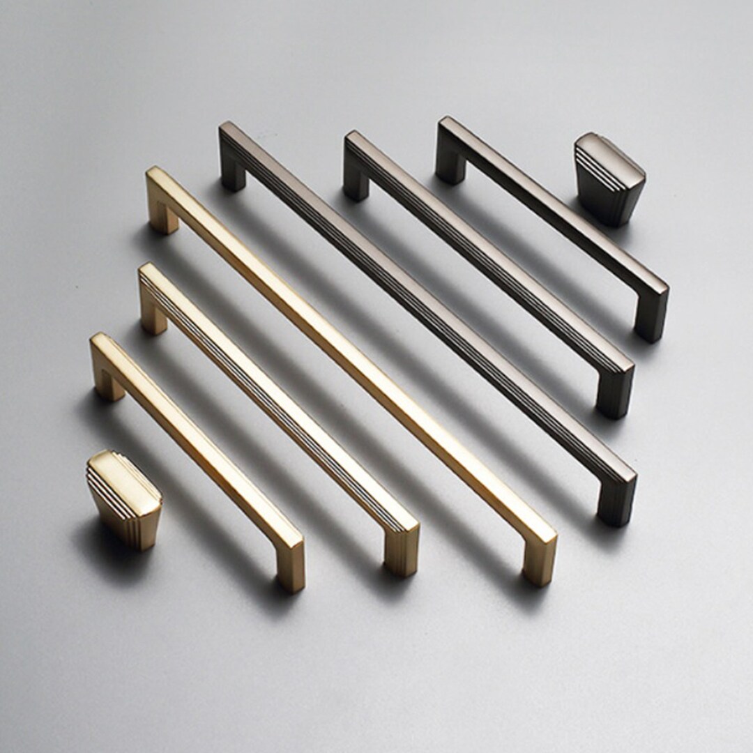 3.75" 5" 7.56" Modern Wardrobe Cabinet Knobs Pulls Handles Modern ...