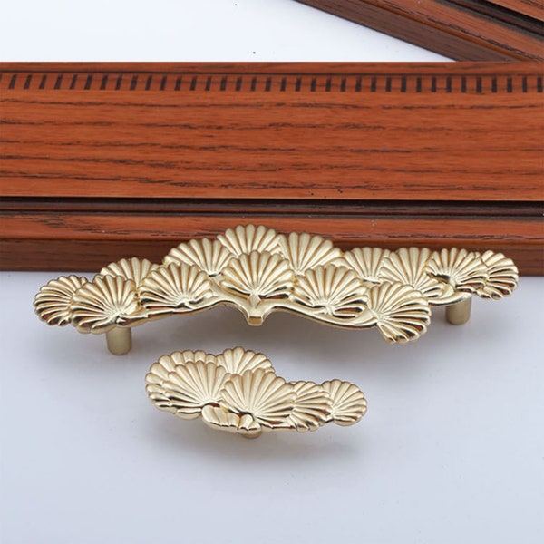 Leaf Drawer Pulls - Etsy