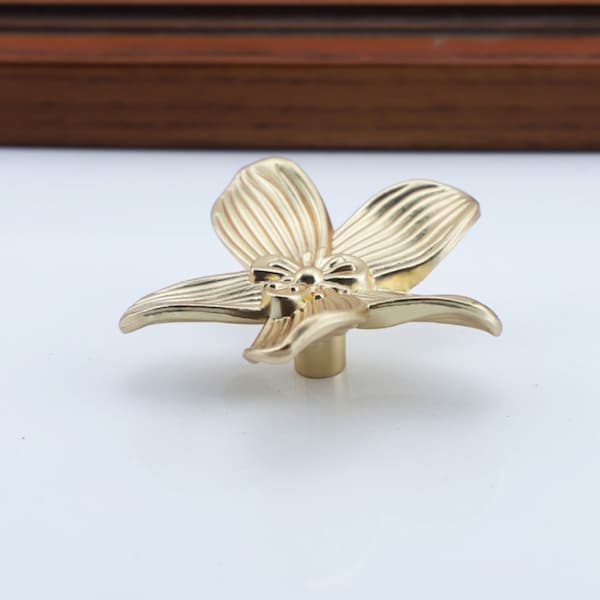 Flower Drawer Knob - Etsy