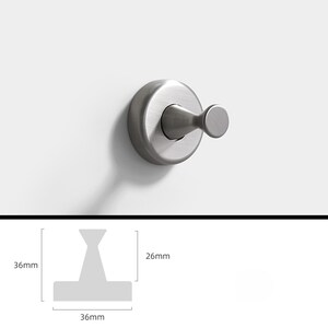 Simple Modern Clothes Hooks Single Gold Concealed Screw Porch Wall ...