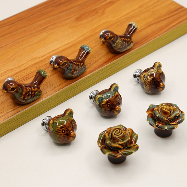 Bird Door Knobs - Etsy