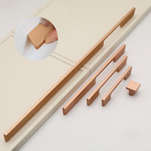 Rose Gold Cabinet Hardware - Etsy