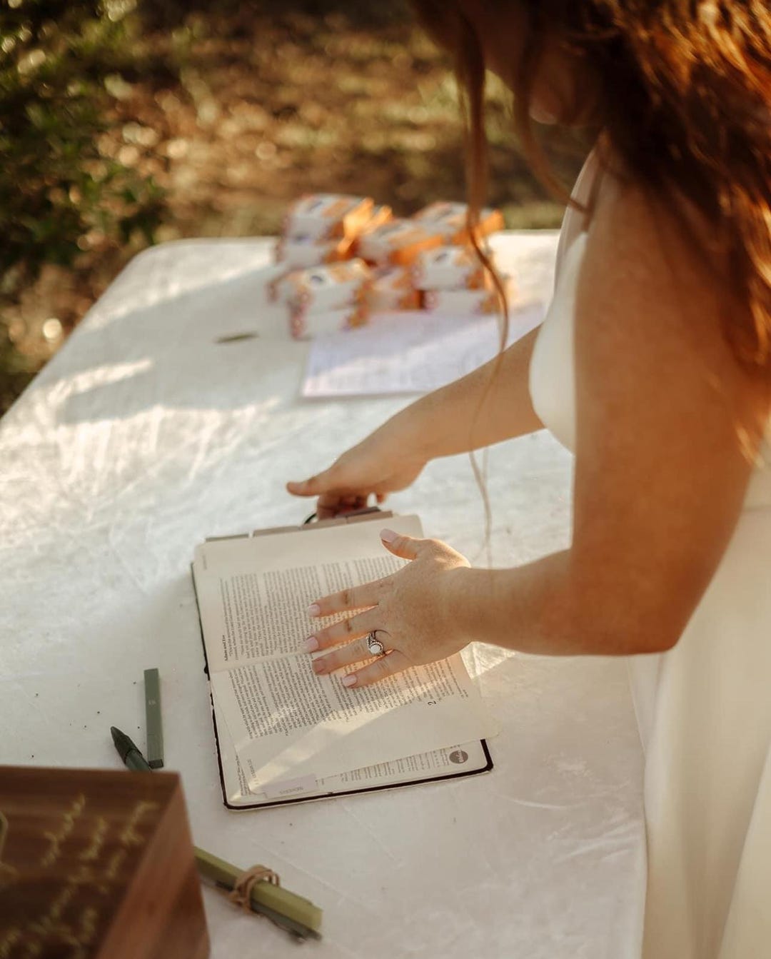 Custom Wedding Bible - Journaling Guest Book & Family Keepsake - Etsy
