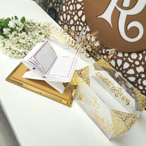 Acrylic Quran Box With Calligraphy Ornament - Etsy