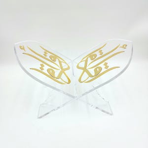 Acrylic Quran Stand With Quran - Etsy