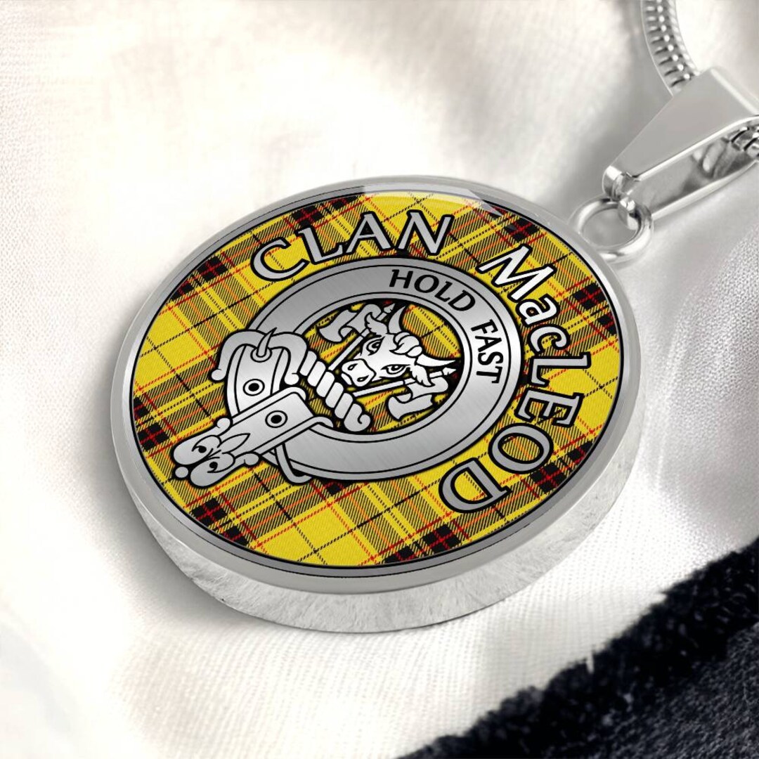 Macleod | Clan Crest | Tartan | Plaid | Pendant Necklace | Bangle ...