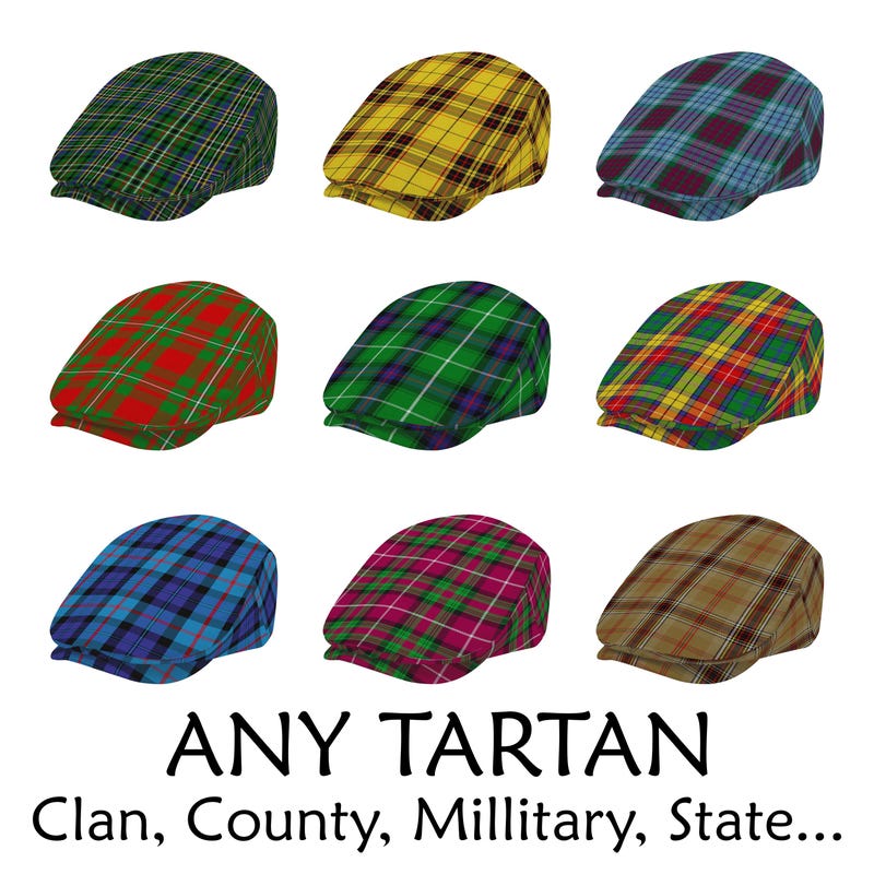 Tartan Beanie Cap - Etsy