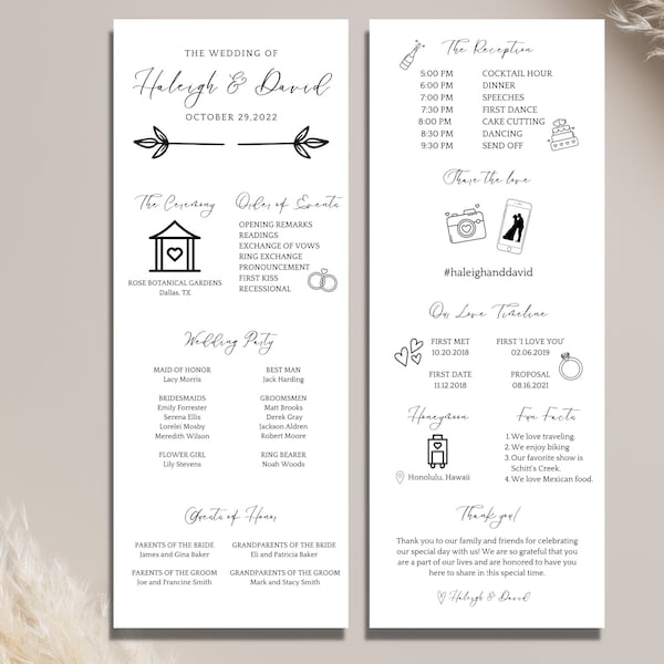 Wedding Infographic - Etsy