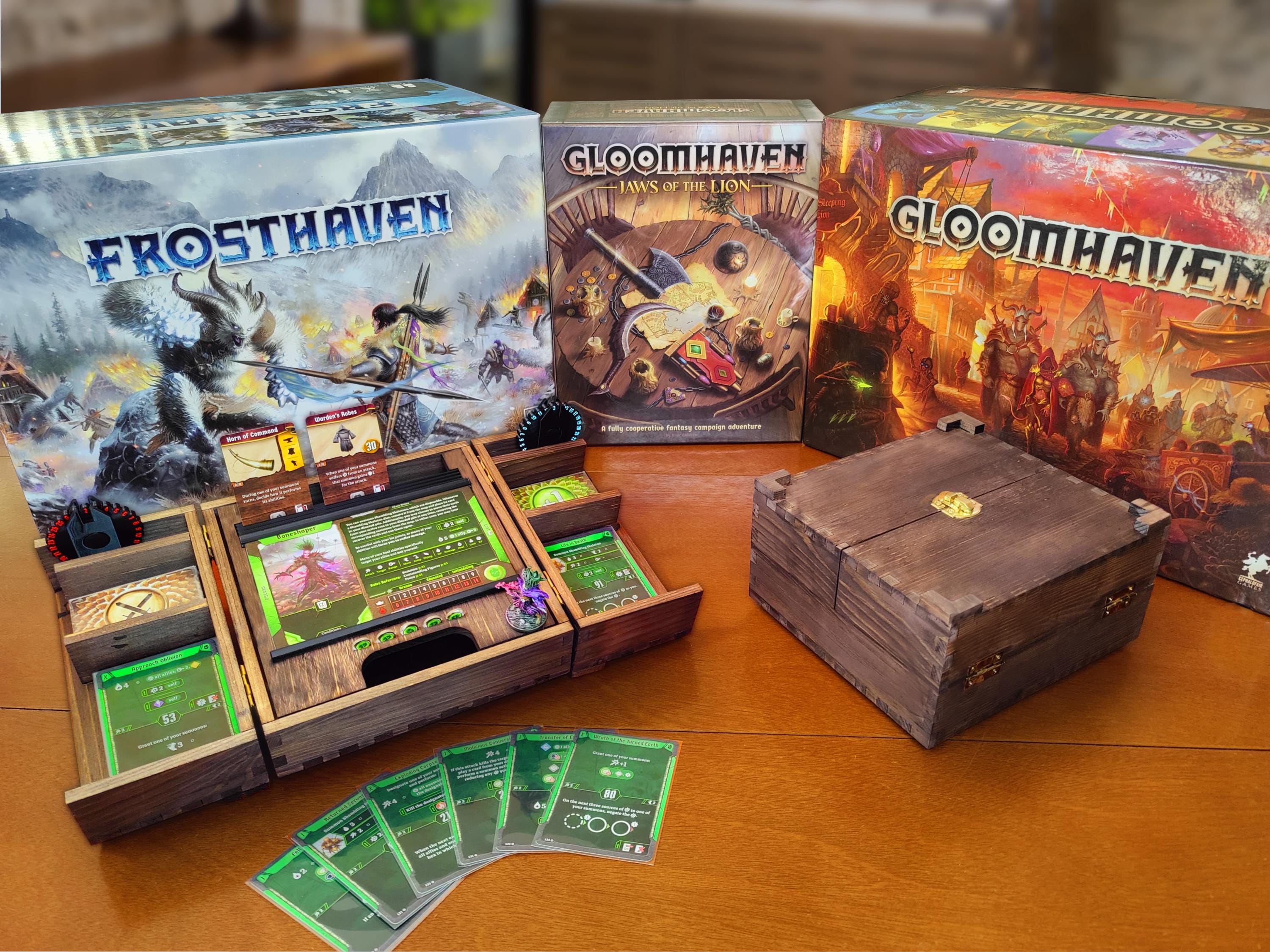 The Gloomhaven Frosthaven JOTL Player Dashboard and Storage - Etsy