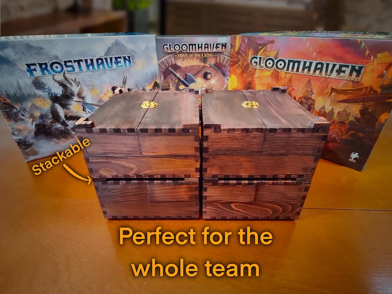 The Gloomhaven Frosthaven JOTL Player Dashboard and Storage - Etsy