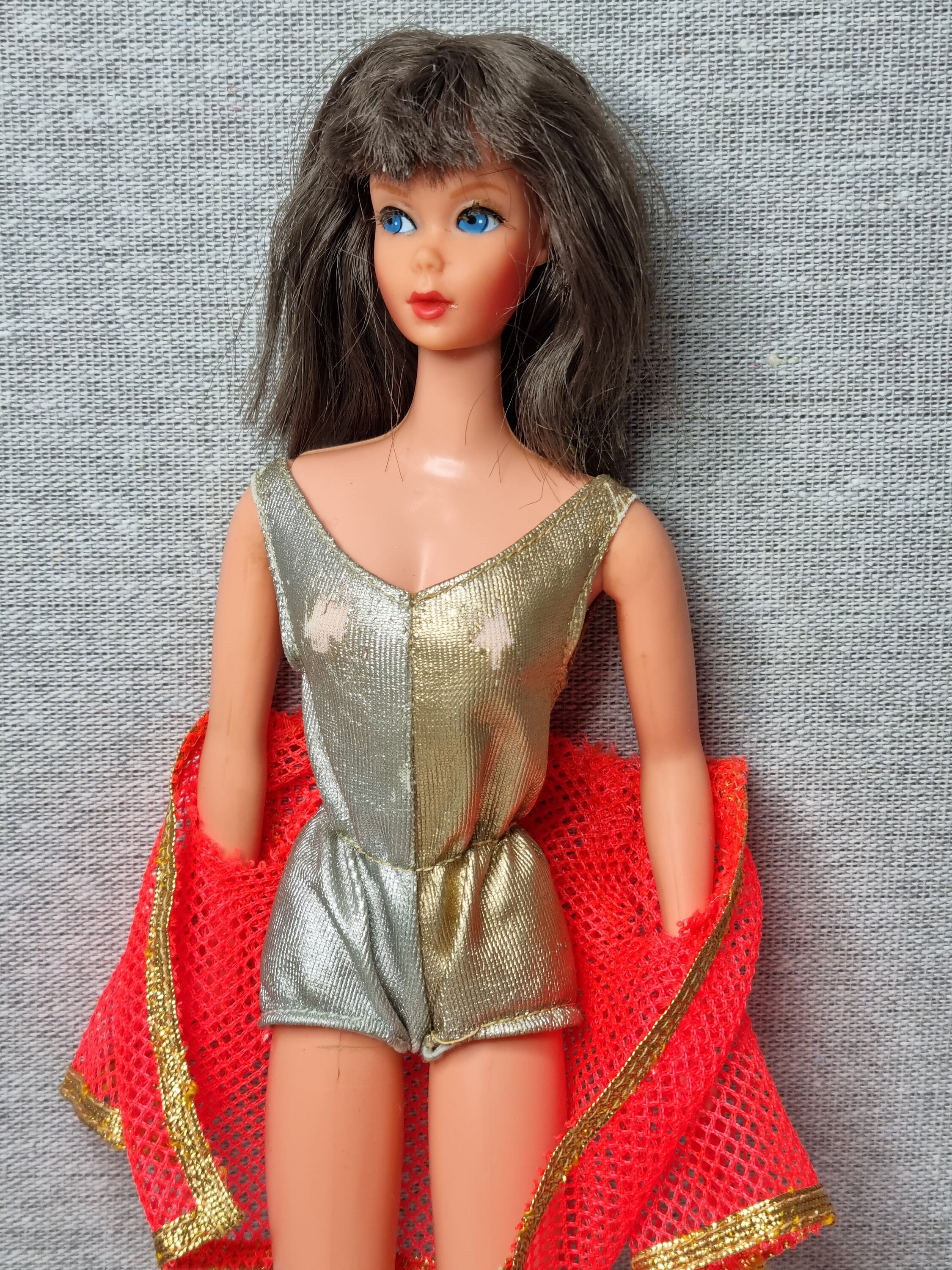 Vintage Dramatic New Living Barbie Brunette 1970 1960 Posable ...