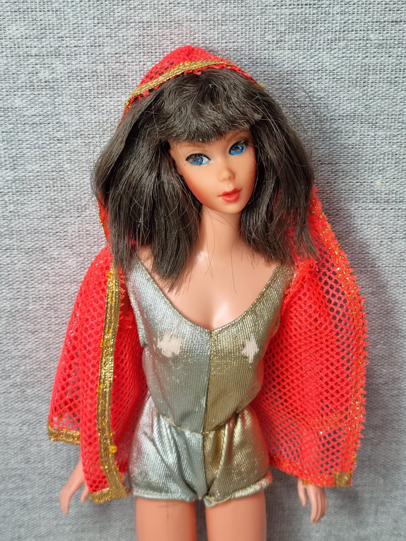 Vintage Dramatic New Living Barbie Brunette 1970 1960 Posable ...