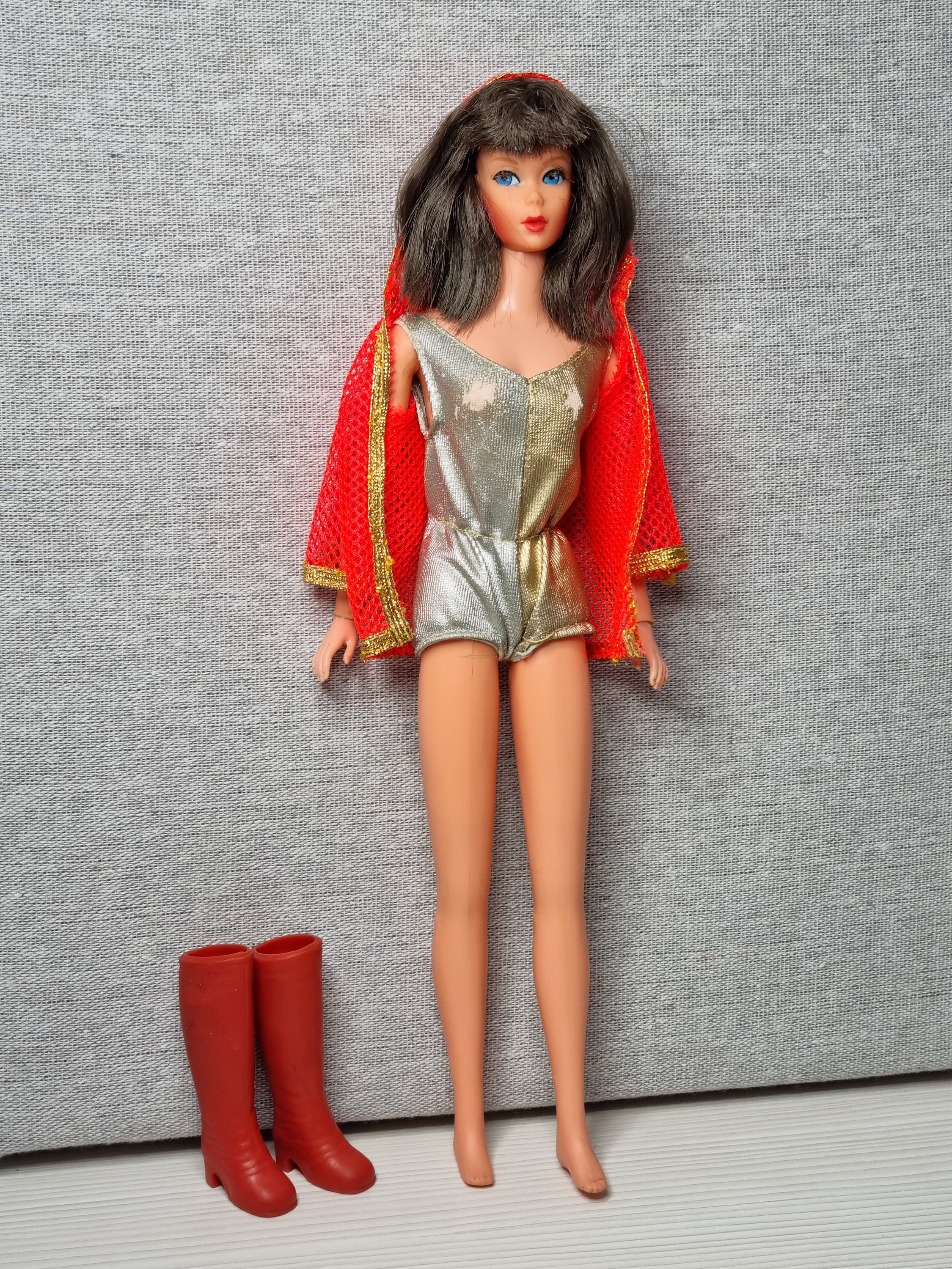 Vintage Dramatic New Living Barbie Brunette 1970 1960 Posable ...