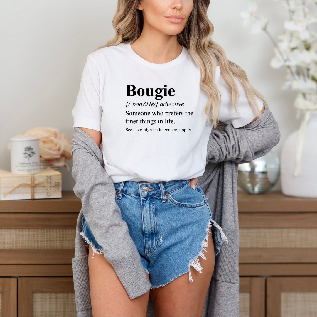Bougie Definition T-shirt - Classy Bella Canvas Tee - Etsy
