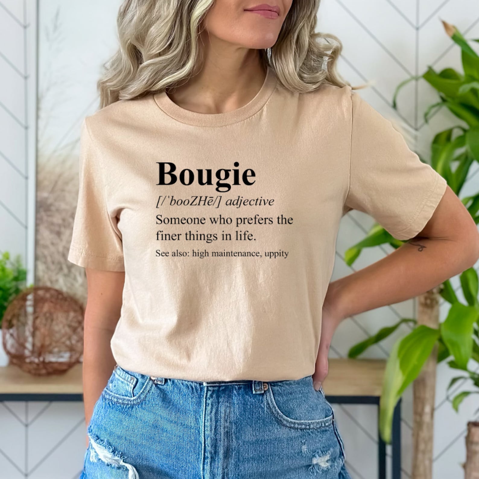 Bougie Definition T-shirt - Classy Bella Canvas Tee - Etsy