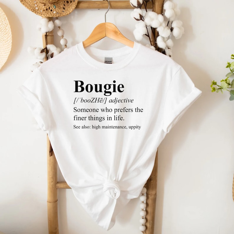 Bougie Definition T-shirt - Classy Bella Canvas Tee - Etsy