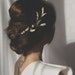 Gold Olive Leaf Hair Pin , Greek Hair Accessories , Bridal Gold Leaf ...