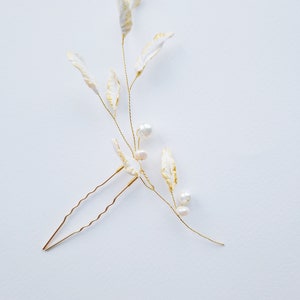 Gold Olive Leaf Hair Pin , Greek Hair Accessories , Bridal Gold Leaf ...