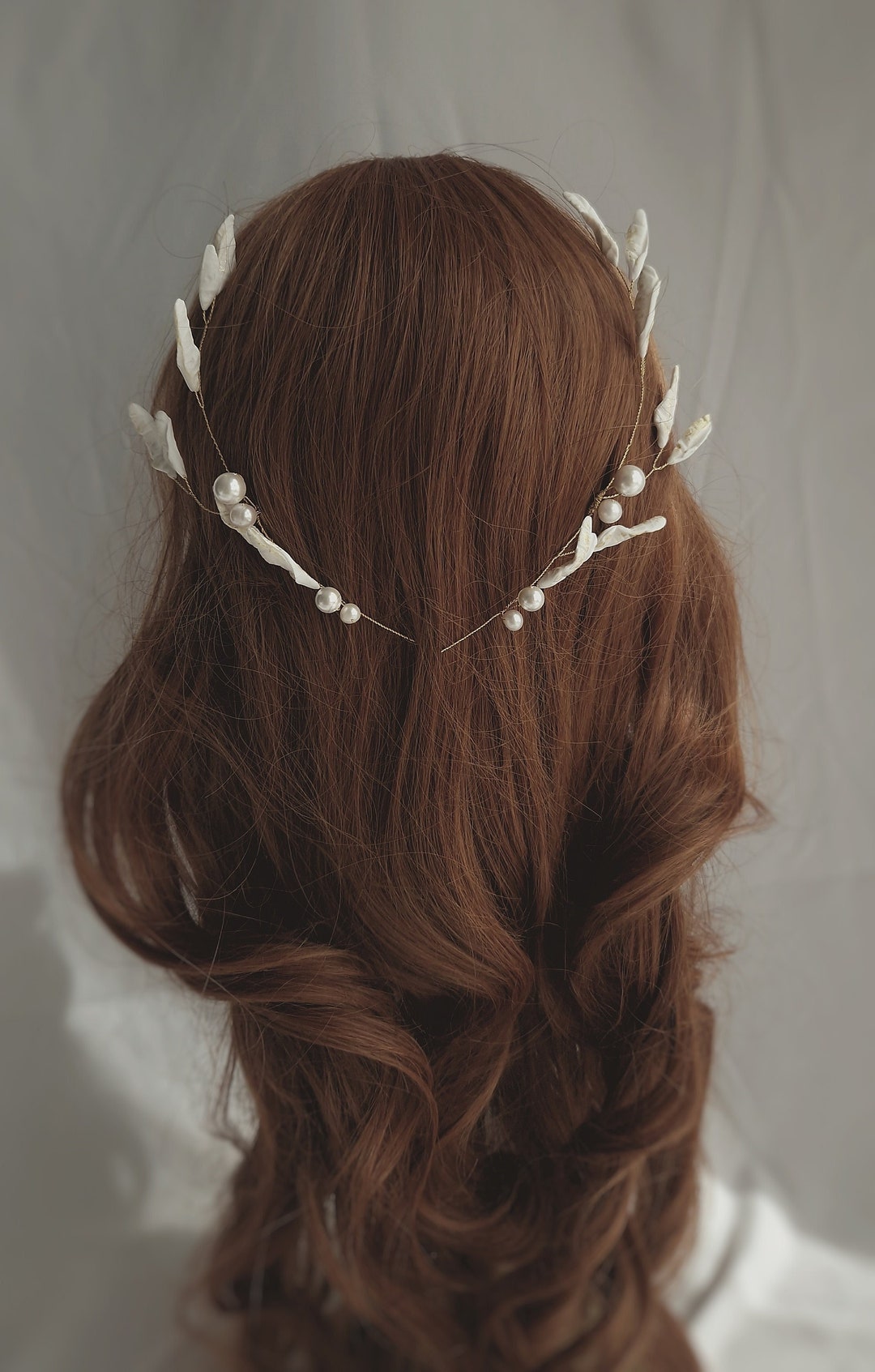 Olive Wreath Silver Hair Pins Greek Stefana Silver Hair Pins - Etsy