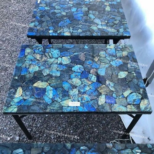 Labradorite Bars & Kitchen Slab Dining Table Top Slab - Etsy