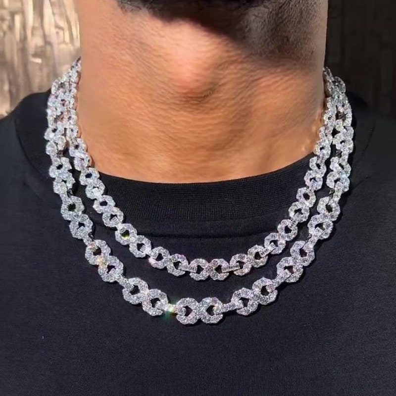 Multicolor Diamond Chain - Etsy