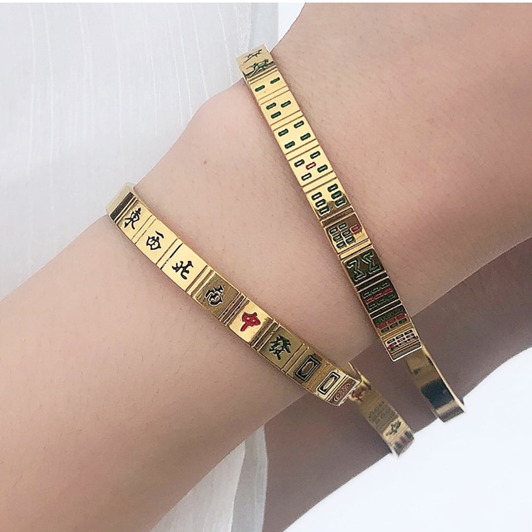 Personalized Bracelet,jewelry,bracelet,mahjong Bracelet, Can Be Worn by ...