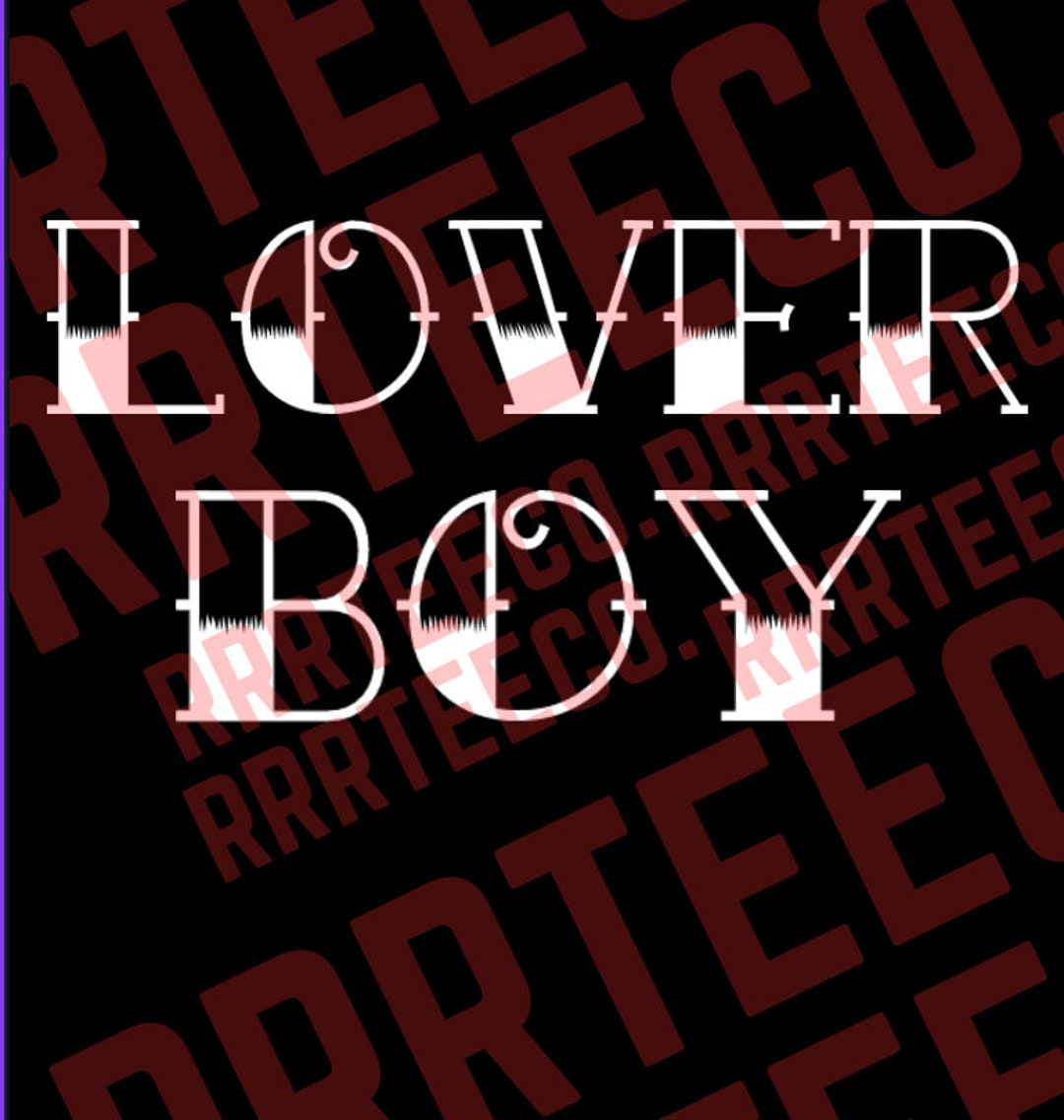 Lover Boy Png - Etsy